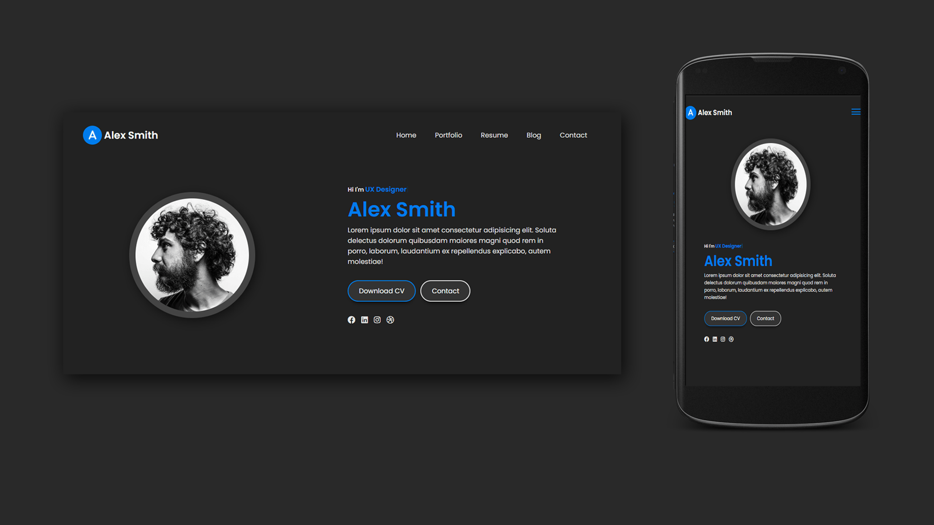 Portfolio Website Design In Html Css And Js Coding With Kaushal Programming Coach Fullstack